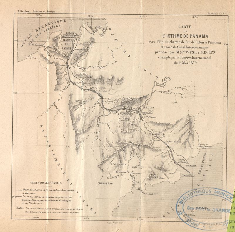 Musée du Pays Foyen » Armand Reclus et le canal de Panama